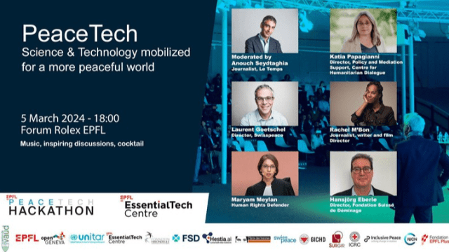 PeaceTech Event - Science & Technology mobilized for a more peaceful ...